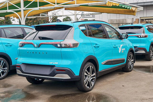 VinFast VF e34 taxi điện có gì khác so với bản thương mại?